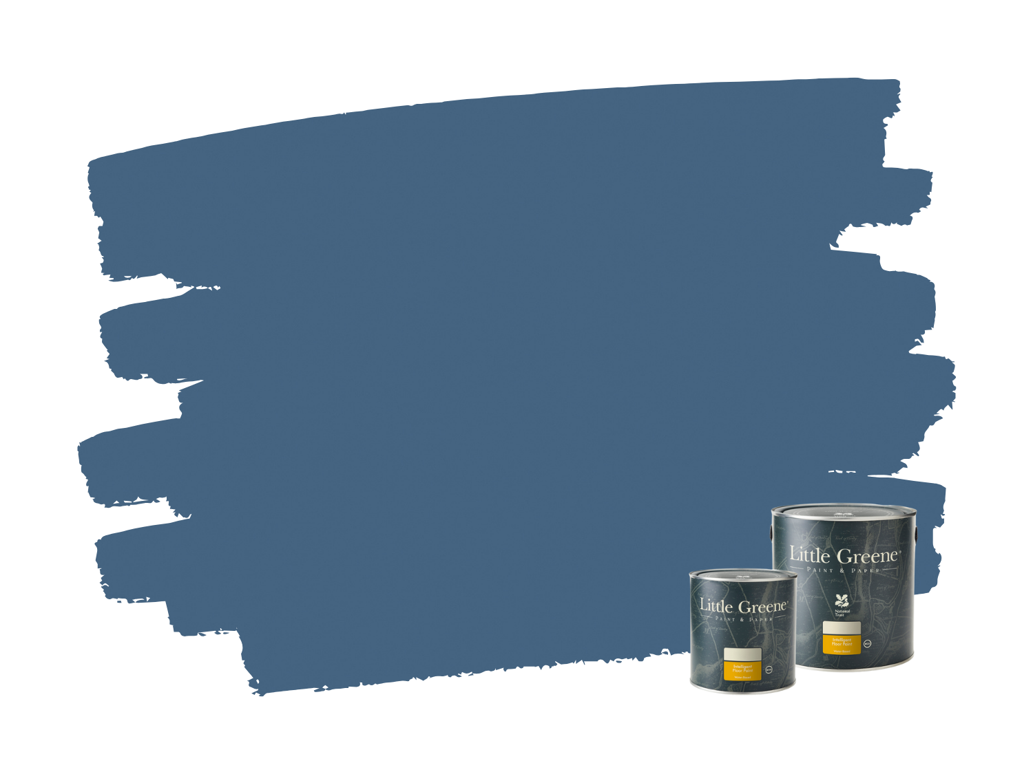 Little Greene | Woad 251 | Intelligent Floor Paint | STYQX