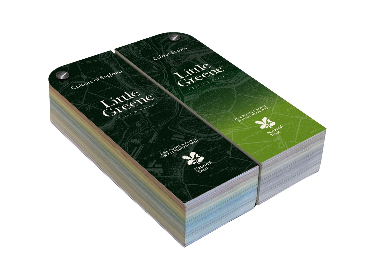 Little Greene Fan Deck | 196 kleuren | 2 kleurenwaaiers | STYQX